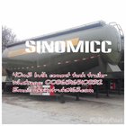 3 axle 40m3 Bulk Cement Trailer semi Trailer- SINOMICC semi trailer ,green color , 10 units