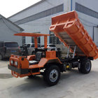 63hp mining tipper truck 5 tons mining dump truck  orange color