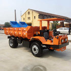 63hp mining tipper truck 5 tons mining dump truck  orange color