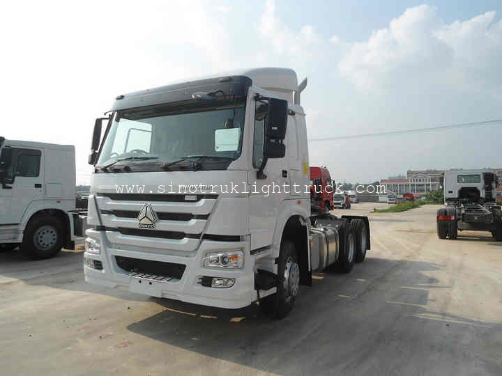 420HP SINOTRUK HOWO 6X4 Tractor Truck with one bed